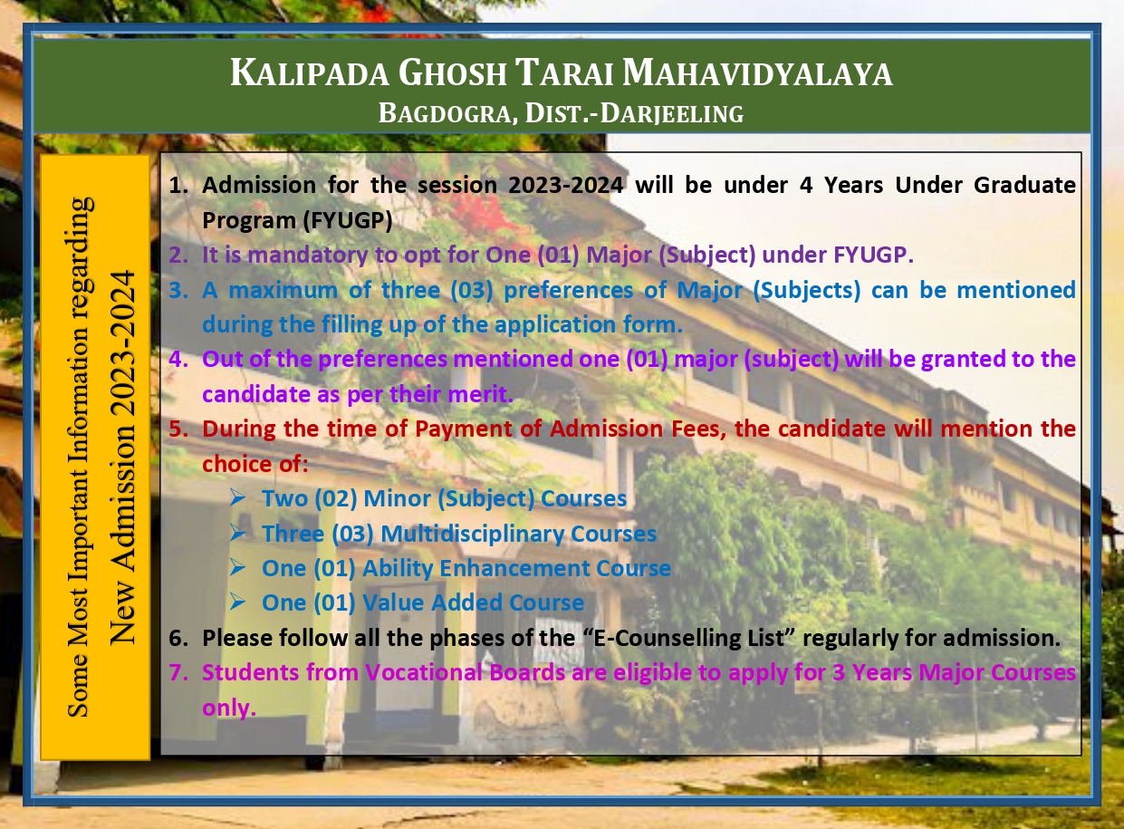 Kalipada Ghosh Tarai Mahavidyalaya